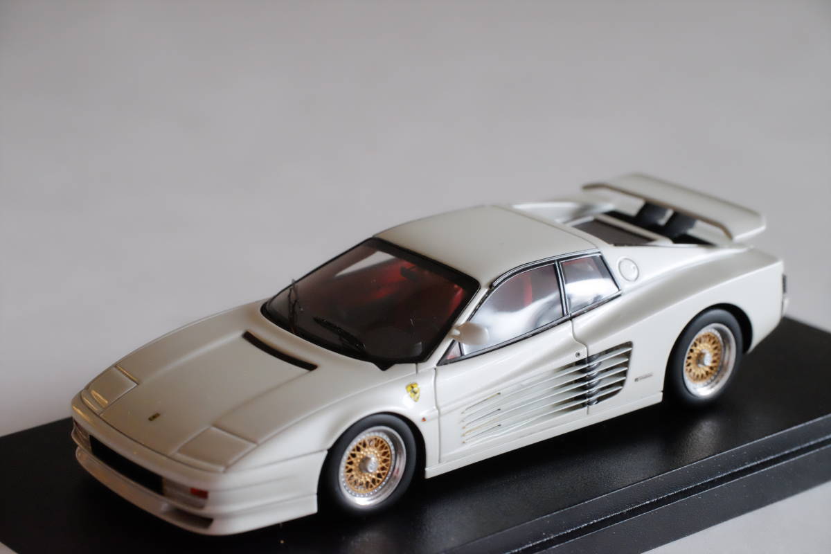 限定50 MAKE UP FERRARI TESTAROSSA 1st ver. Modificationo 1/43 フェラーリ テスタ ...