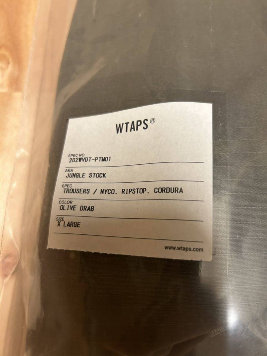 WTAPS 2020 AW JUNGLE STOCK / TROUSERS / NYCO. RIPSTOP. CORDURA CARGO PANTS OD XL(ボトムス)｜売買された ...
