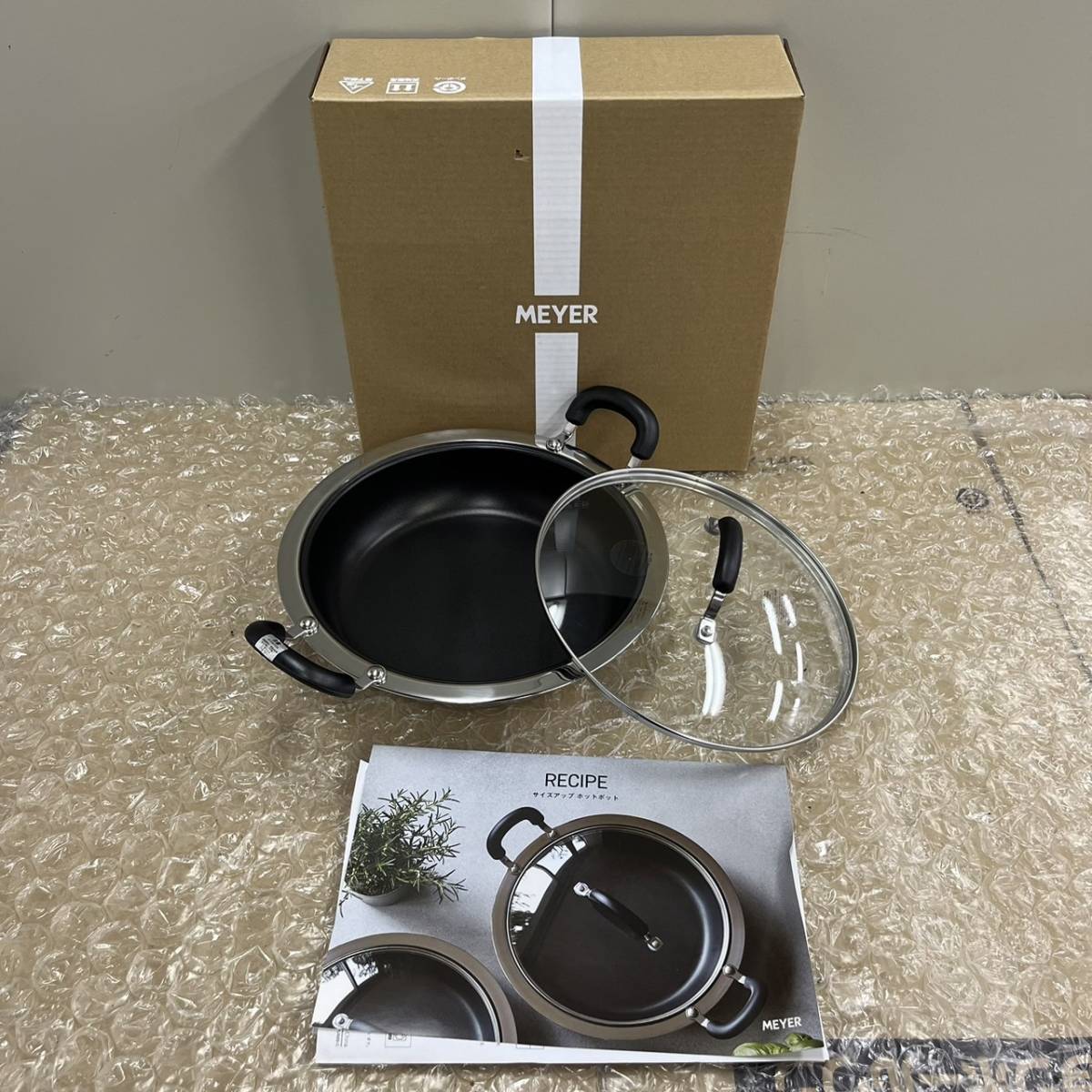 R267031 105 -328/MY5000 MEYER 両手鍋 ホットポット24cm マイヤー ステンレス(両手鍋)｜売買されたオークション情報、yahooの商品情報をアーカイブ公開 ...