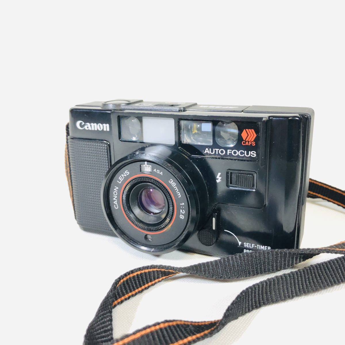 【良品】CANON キヤノン AF35M 38mm F2.8 単集点レンズ搭載｜コンパクトカメラ