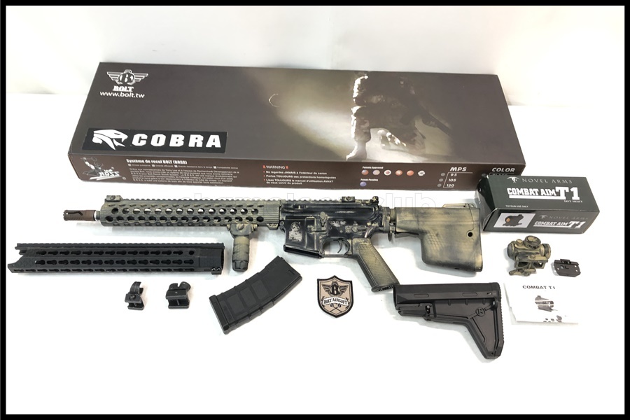 東京 BOLT M4 KEYMOD COBRA 電動ガン カスタム/塗装品(電動ガン)｜売買されたオークション情報、yahooの商品情報を ...