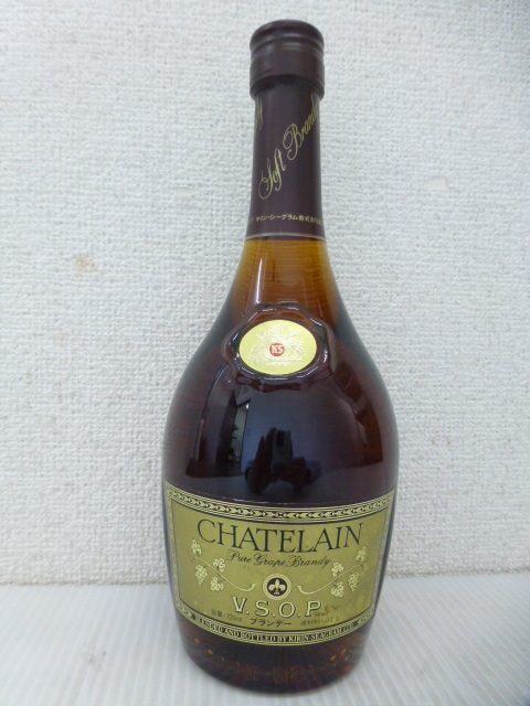 ブランデー CHATELAIN VSOPの値段と価格推移は？｜6件の売買データからブランデー CHATELAIN VSOPの価値がわかる。販売や買取価格の参考にも。