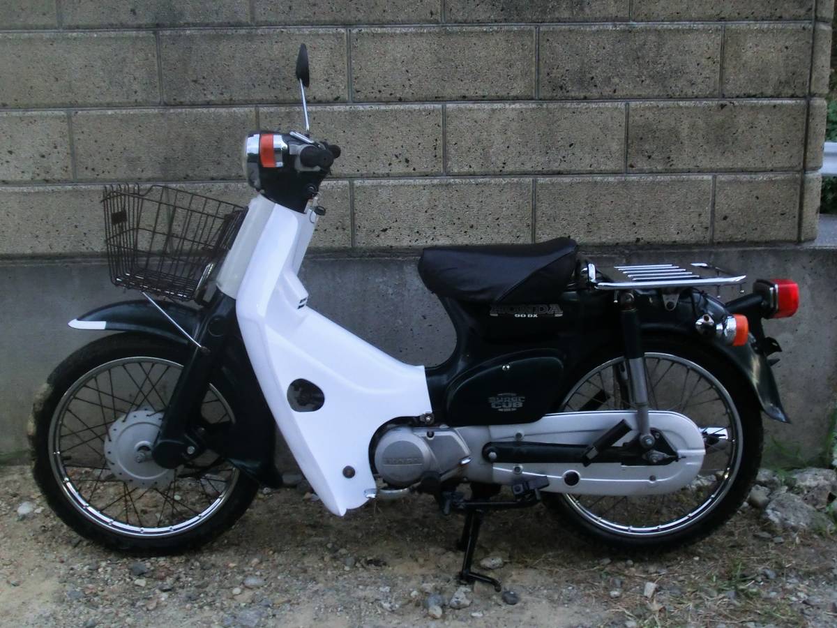丸目 ホンダ スーパーカブ90DX HA02 実走行4204㎞ ビックドラム