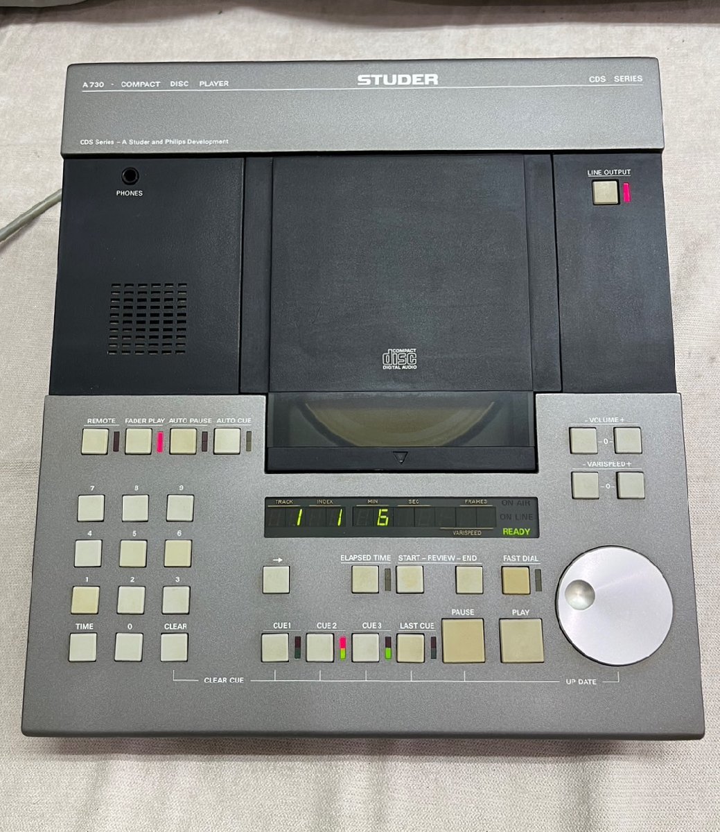 凸0400 品 オーディオ機器 CDプレーヤー STUDER A730 スチューダー(その他)｜売買されたオークション情報、yahooの商品情報をアーカイブ公開 - オークファン（aucfan ...