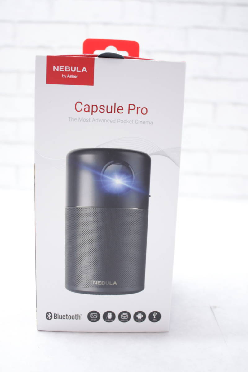 57 1円 Anker Nebula Capsule Pro モバイルプロジェクター アンカー D4111 ホームシアター(本体)｜売買されたオークション情報、yahooの商品情報をアーカイブ ...