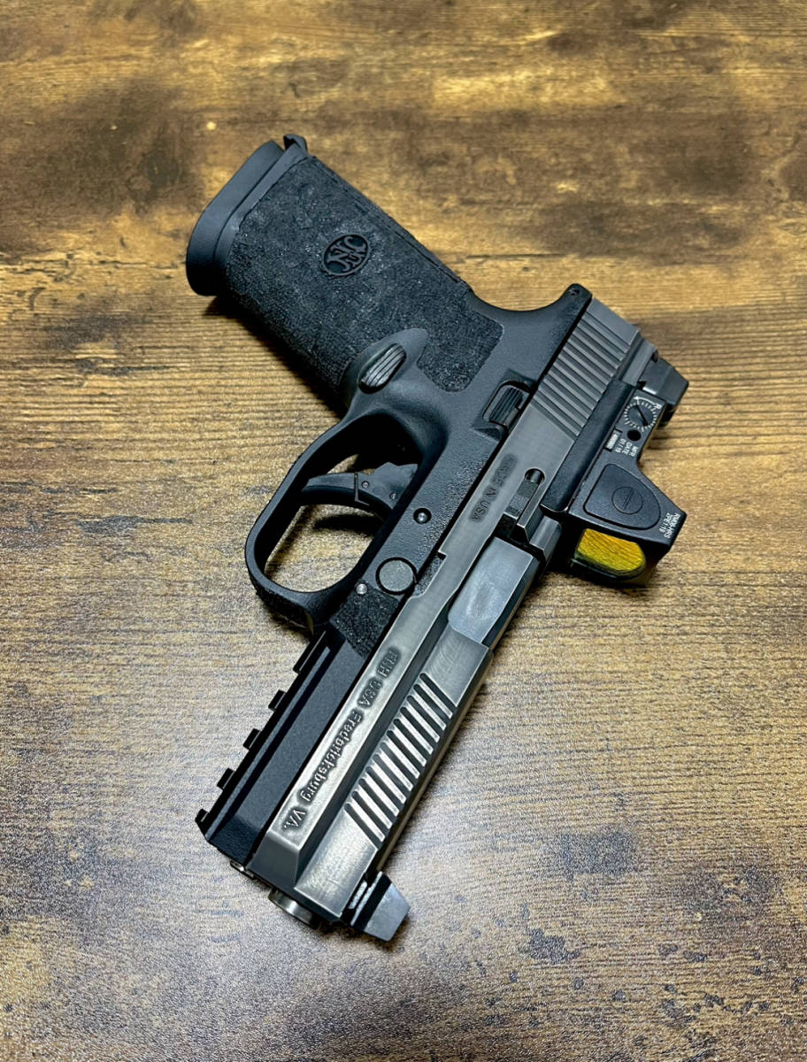 Cybergun × LCT FN FNS-9 RMR 極上 カスタム FNS FNX 45 HK45 Glock ポリマーオート好きに ...