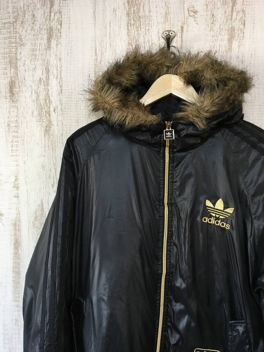 V508 CHILE62 フーデッド ジャケット 黒 adidas アディダス オリジナルス L(ジャンパー、ブルゾン)｜売買された ...