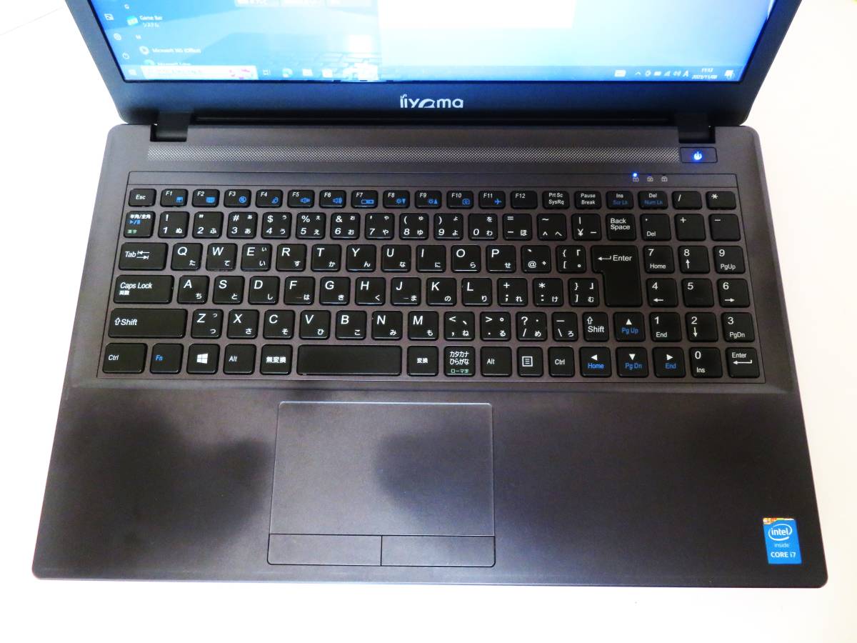 ノートPC 15.6型 フルHD液晶 Core i7 4710MQ ターボ 8G 超高速 HDD 1TB iiyma UNITCOM W650SZ 無線/カメラ Office2021付 ...