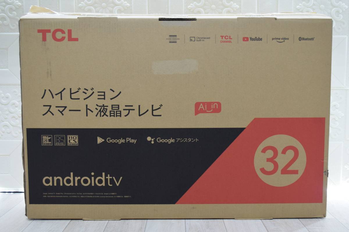 E3218 Y TCL 2023年製 32V型 液晶テレビ 32S516E Android TV スマートテレビ リモコン 付(液晶)｜売買されたオークション情報、yahooの商品情報を ...