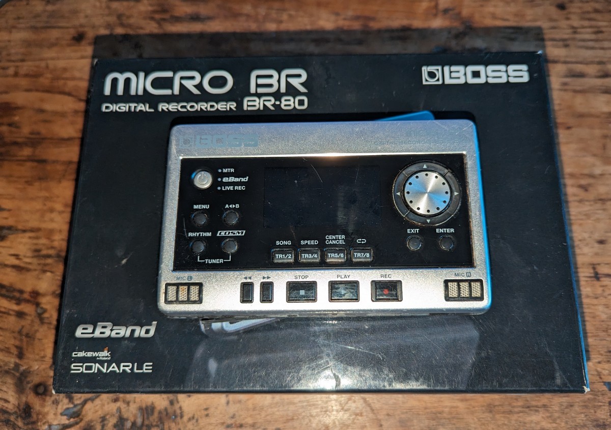BOSS ボス MTR デジタルレコーダー MICRO BR BR-80(マルチトラックレコーダー)｜売買されたオークション情報、yahooの ...