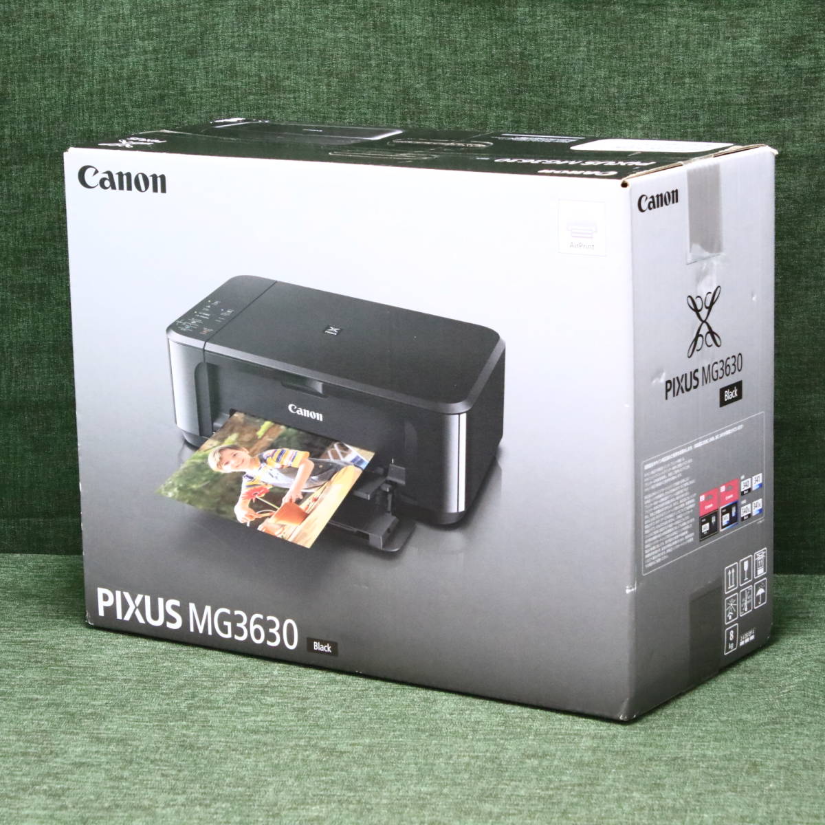 あ//A6216 保管品 Canon キャノン インクジェットプリンター PIXUS MG3630 ブラック(A4プリンタ)｜売買された ...