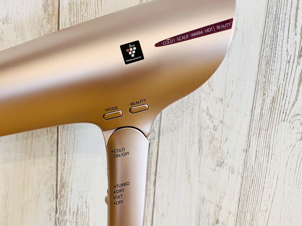 SHARP シャープ ヘアドライヤー IB-JP9 シェルピンクゴールド プラズマクラスター ドライヤー 2022年製｜その他