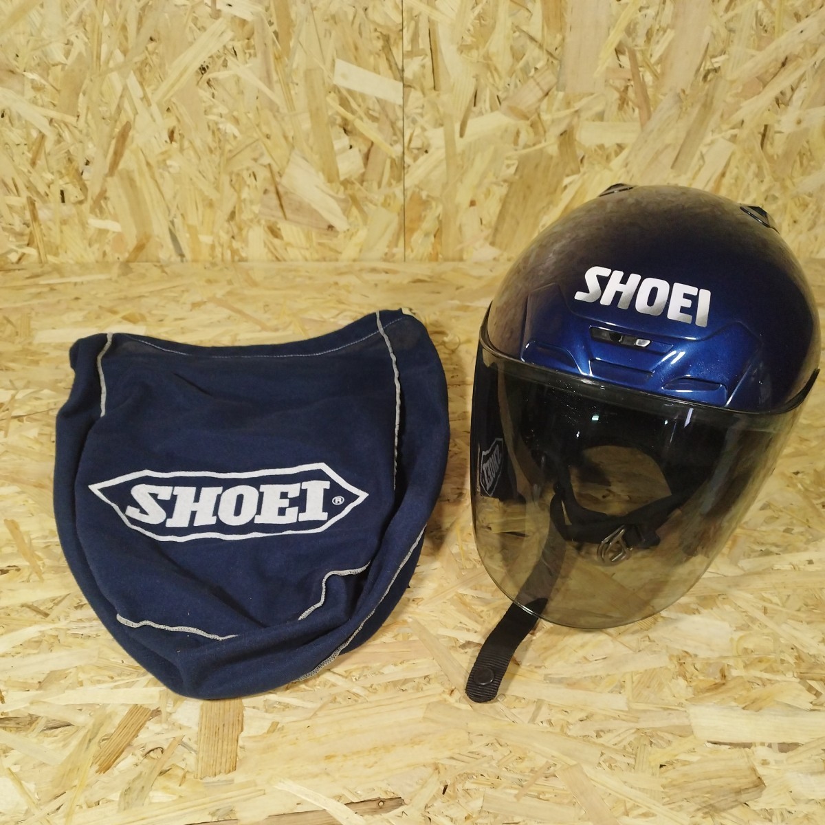1円〜/SHOEI/ショウエイ/J-FORCE SV/ジェットヘルメット/ブルー/青/Lサイズ/バイク/ /現状品(SHOEI)｜売買されたオークション情報、yahooの商品情報をアーカイブ ...
