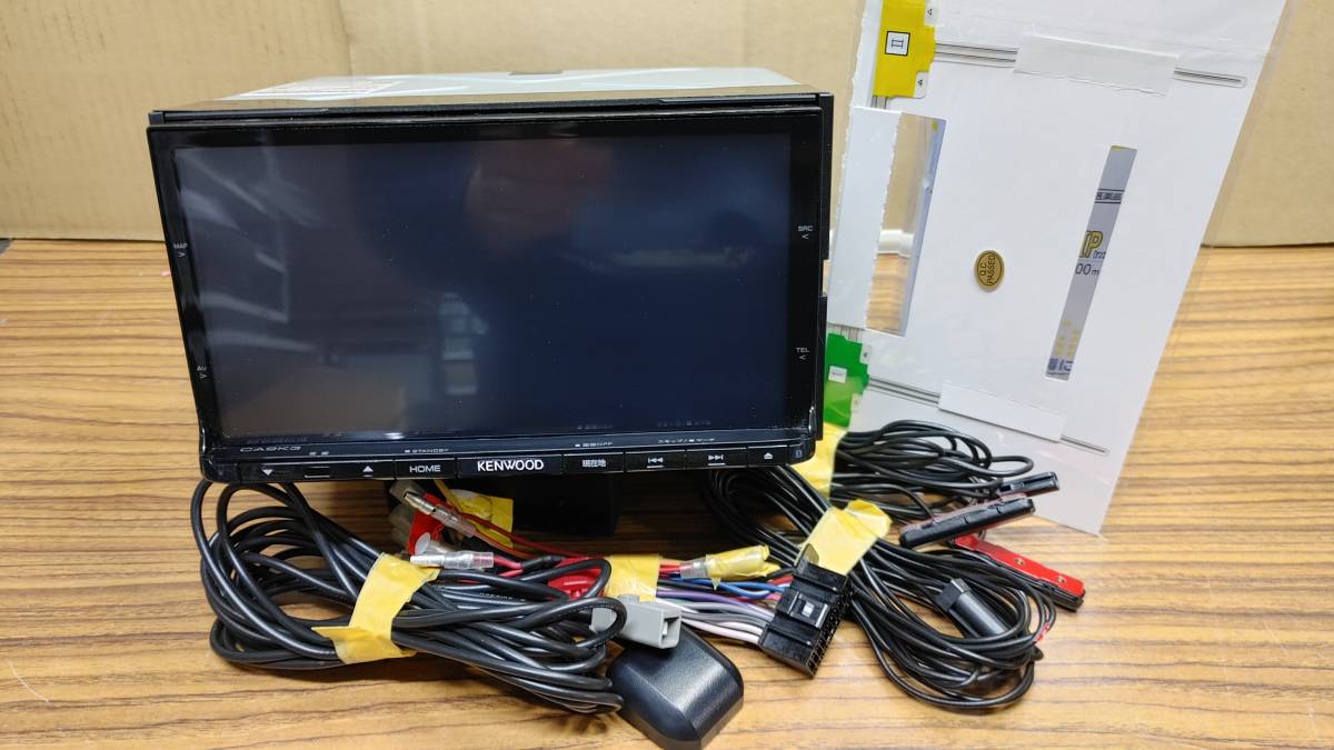 マツダ純正ケンウッドナビ CA9K3 地図データ2015年版 汎用補修Filmアンテナ付 電源はギボシにしています MDV-X701 マツダ ...