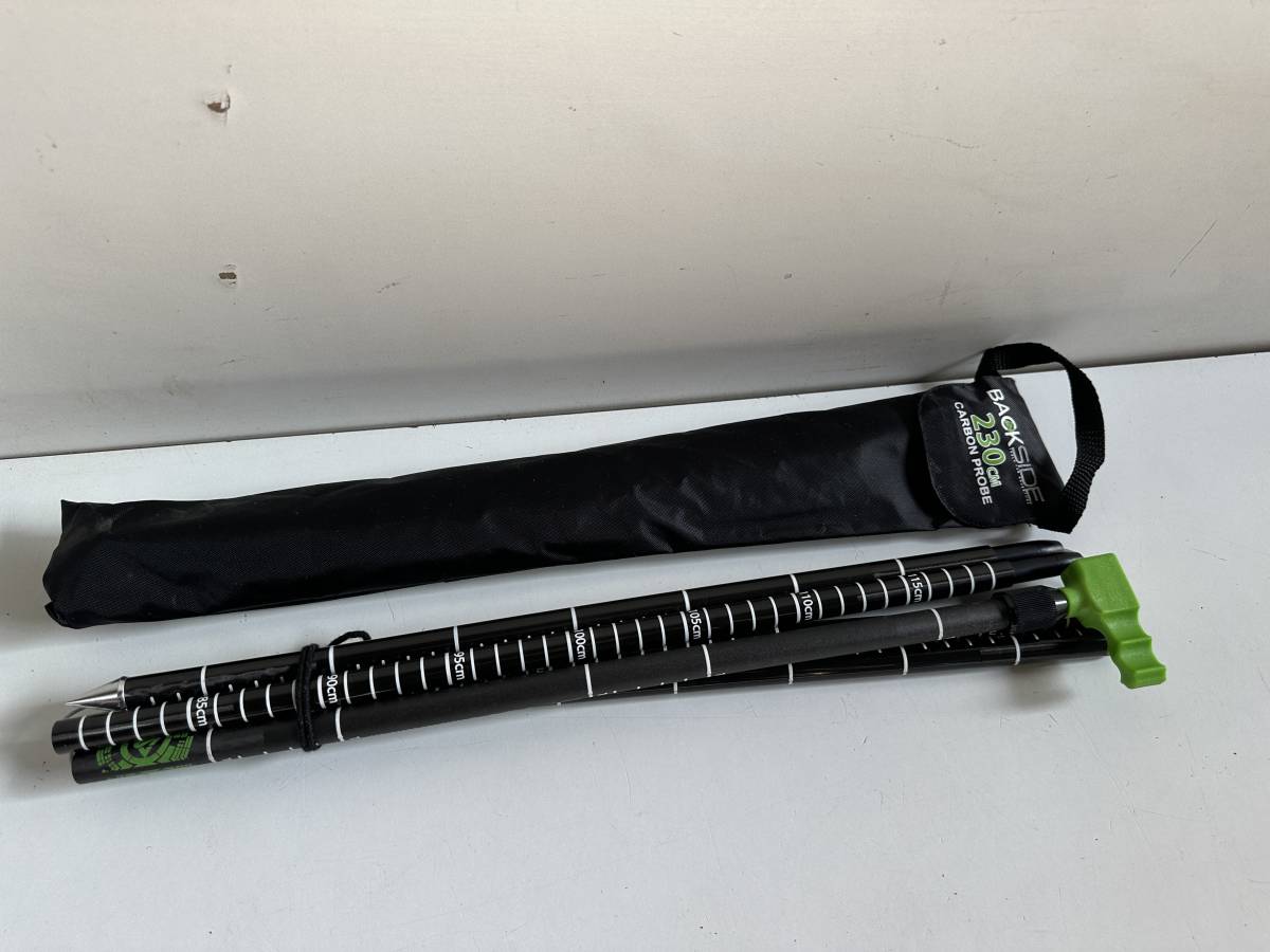 ⑤t888 K2 ケーツー カーボン プローブ 230cm BACK SIDE ADVENTURE TECHNOLOGY カーボン 登山 ゾンデ バックカントリー 袋ケース付(その他)｜売買さ ...
