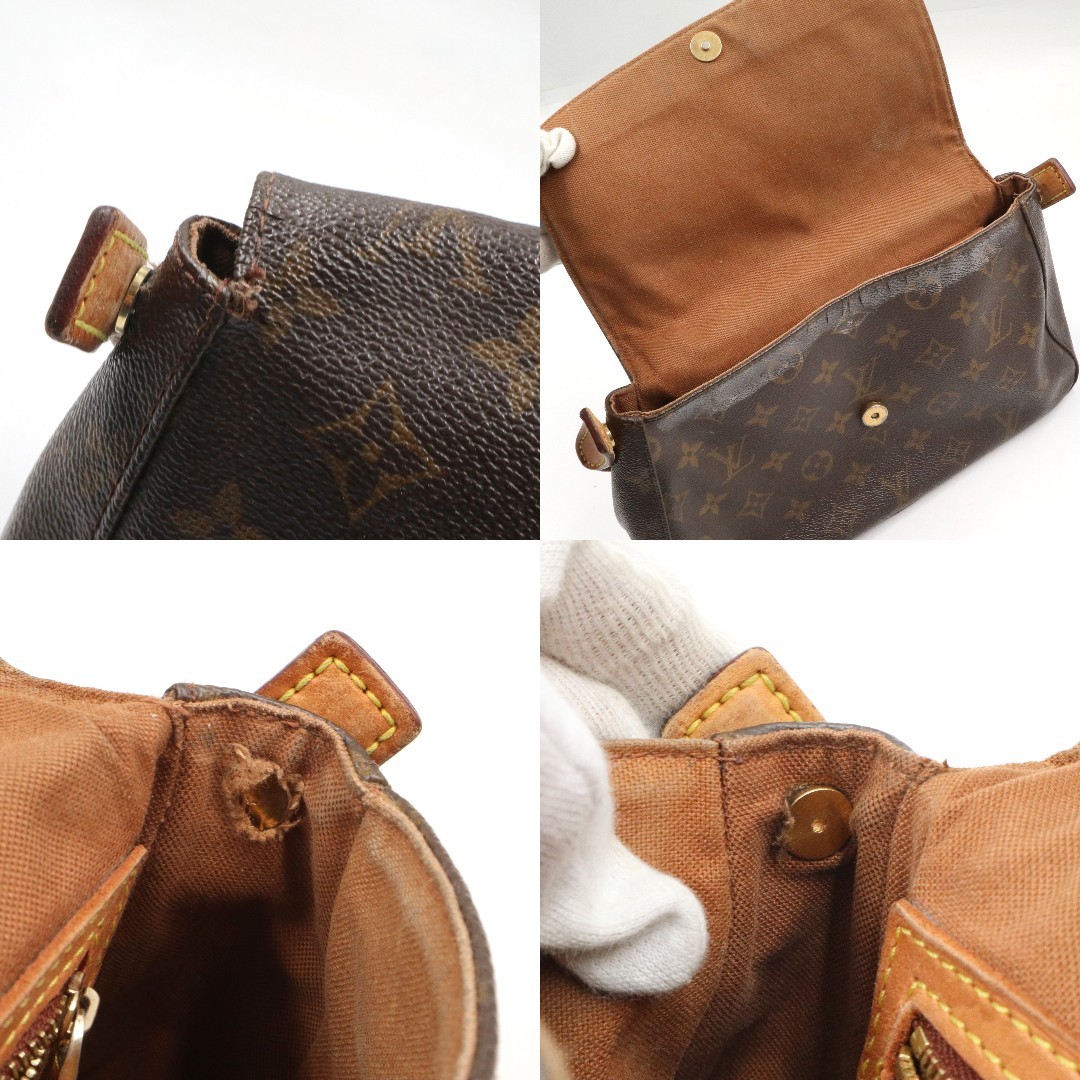 LOUIS VUITTON ルイヴィトン M51147 モノグラム ミニルーピング ワンショルダーバッグ 肩掛けかばん レディース ブラウン系 ...