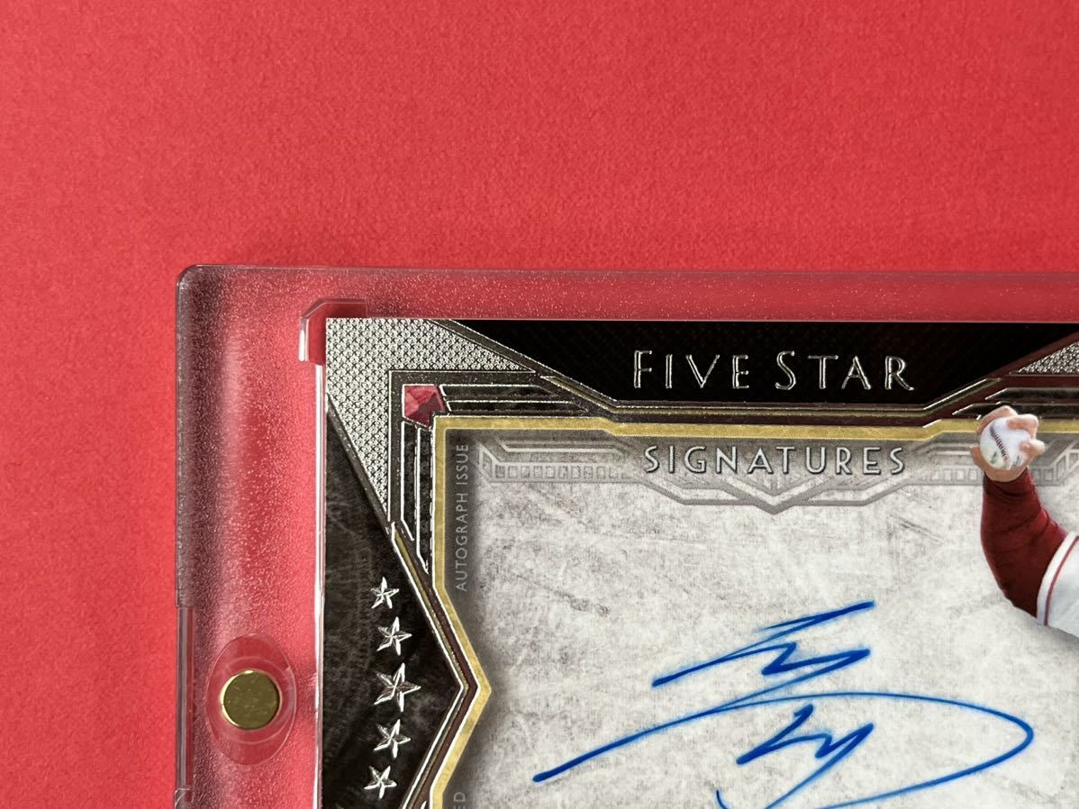 25枚限定 大谷翔平 ルーキー 直筆サインカード 2018 Topps FIVE STAR Five Star Signatures ...