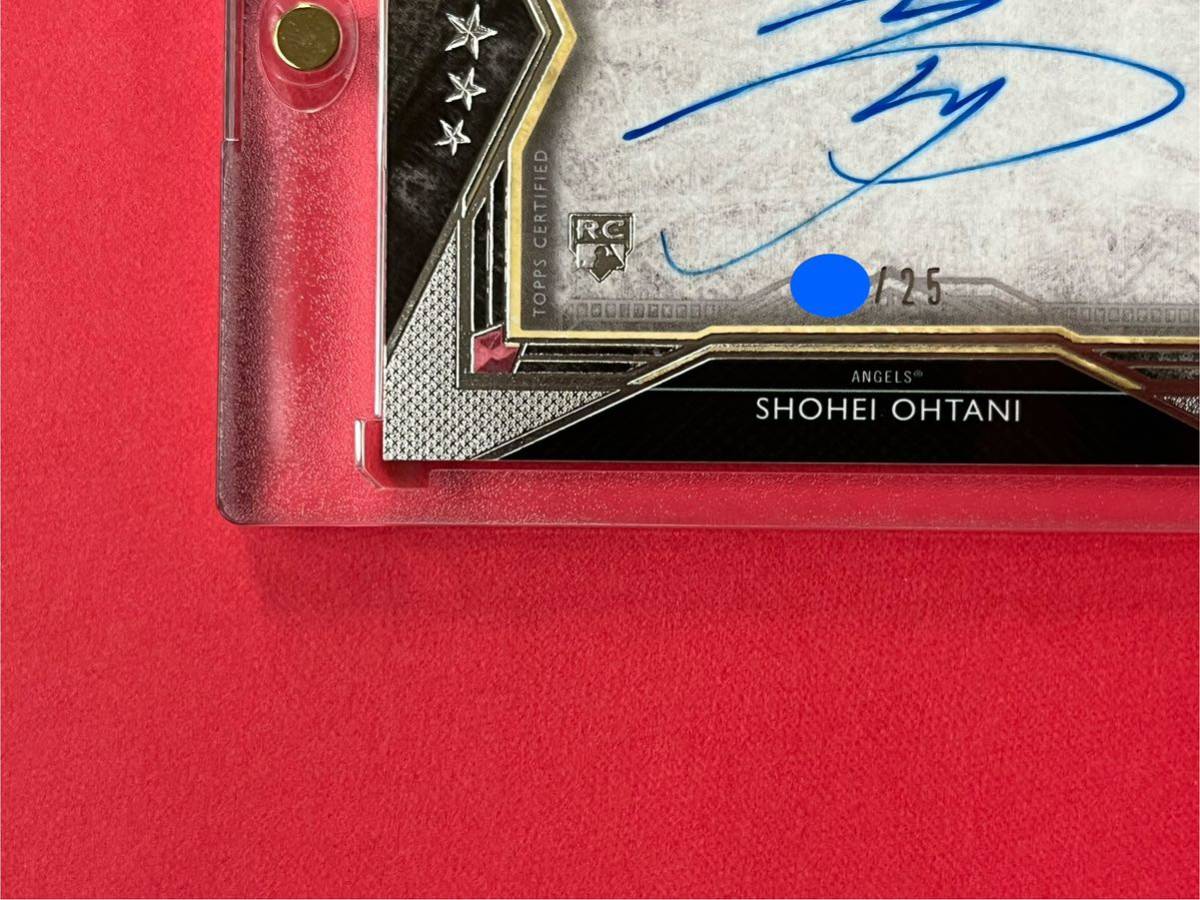 25枚限定 大谷翔平 ルーキー 直筆サインカード 2018 Topps FIVE STAR Five Star Signatures ...