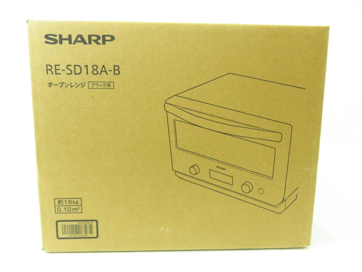 n4210k SHARP シャープ オーブンレンジ RE-SD18A-B ブラック系 102-000100(オーブンレンジ)｜売買されたオークション情報、yahooの商品情報をアーカイブ公開 ...