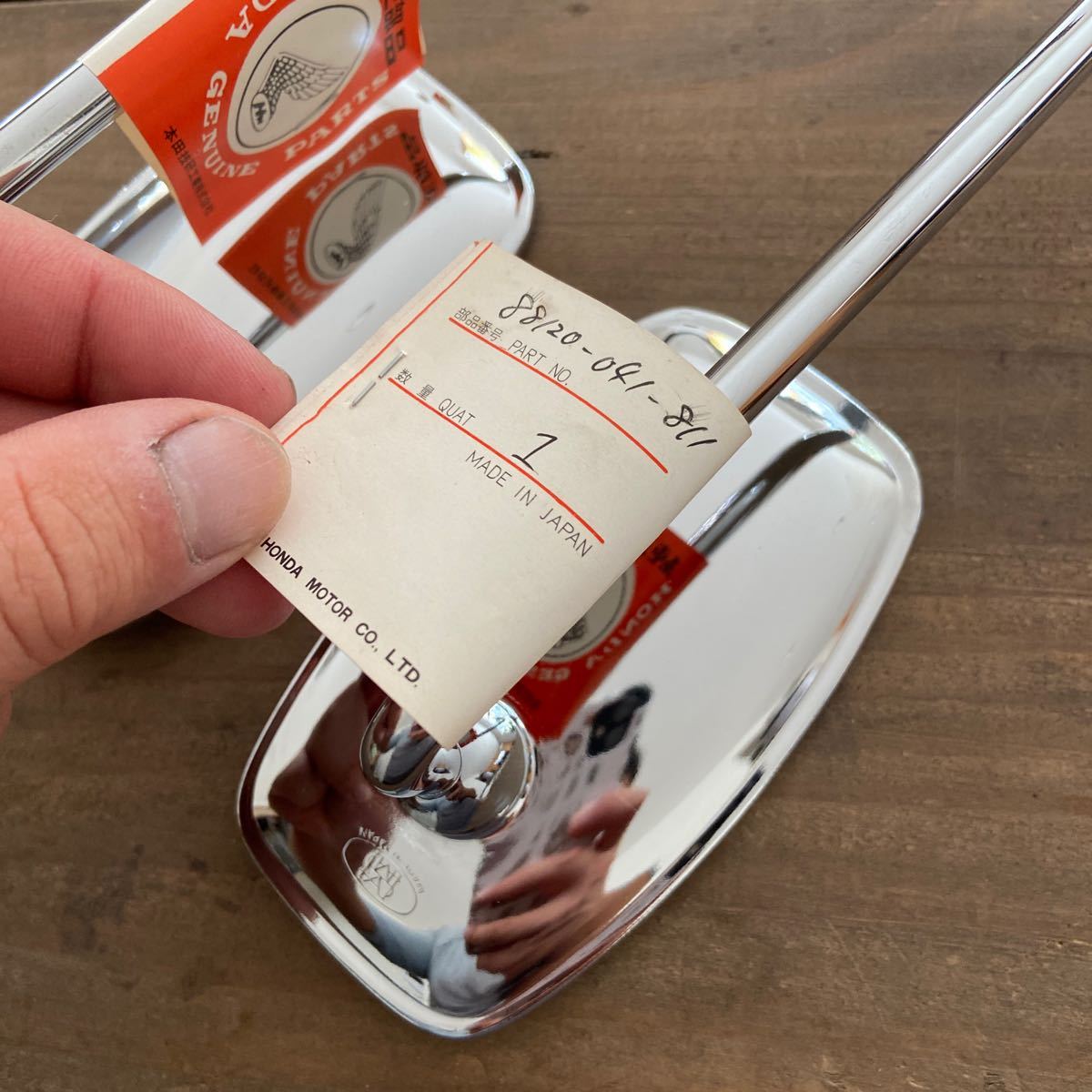 ミラー スーパーカブ カブ 行灯 行灯カブ カモメ CM90 C50 C70 C90 C65 CB CS CD CS 旧車 当時 純正 CB72 CB92 CB93 CL72 S90 C92 ...