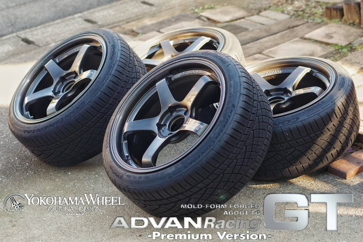 YOKOHAMA WHEEL ADVAN Racing GT -Premium Version- 18インチ 9.5J +45 5H ...
