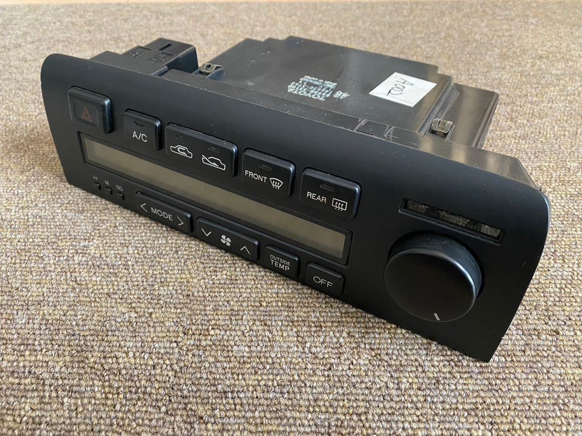 トヨタ VCV10 11 MCV10 ウィンダム 純正 エアコンパネル エアコンスイッチ A/Cスイッチ TOYOTA M063(トヨタ用 ...