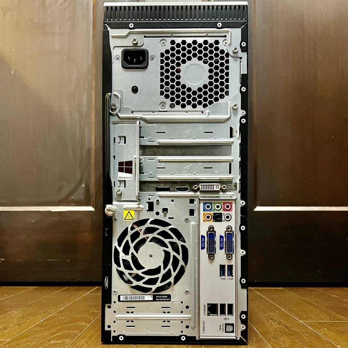 HP 超高速 i7-4770/ SSD512GB+大容量HDD1.5TB/大容量20GBメモリ/ブルーレイ/Wi-Fi/NVIDIAグラボ ...