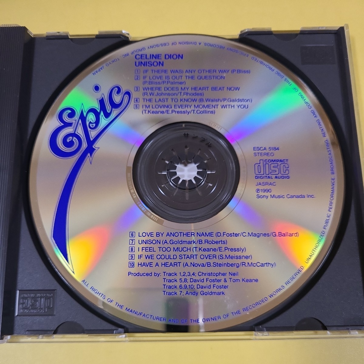 S-778 CD セリーヌ ディオン ユニゾン CELINE DION プロモーション 非売品(CD)｜売買されたオークション情報、yahooの商品情報をアーカイブ公開 - オークファン ...