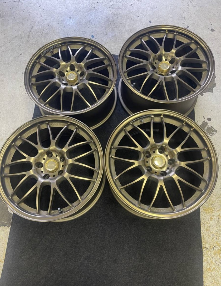 当時物レア レイズ RAYS SE37A ブロンズ 18インチ 8.5j ＋38 2本 9.5j＋38 2本(5穴)｜売買されたオークション ...