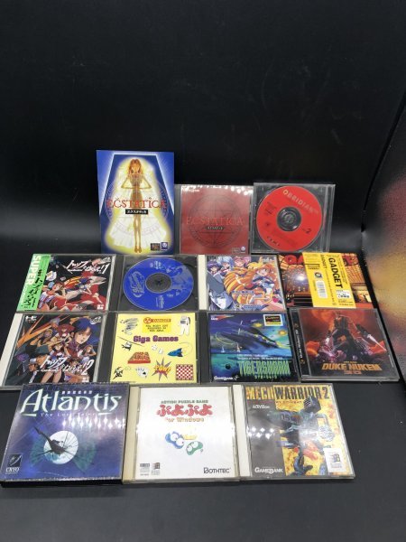 PCE PCエンジン CD-ROM ソフト 13点まとめトップをねらえ/DUKE NUKEM/GIGA GAMES/タイガーシャーク/ユナ ...