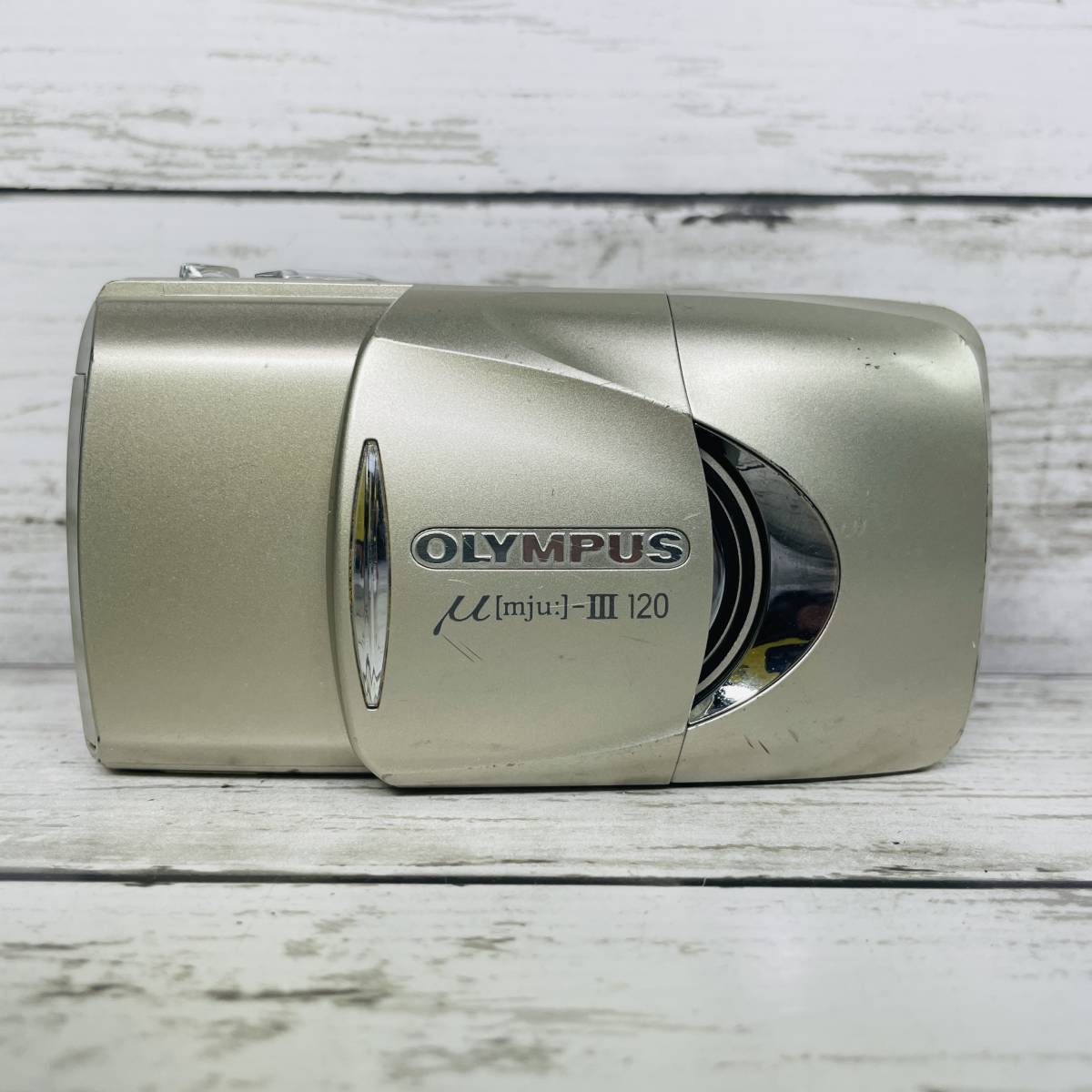 OLYMPUS オリンパス コンパクトフィルムカメラ ミュー μ mju -Ⅲ 120(コンパクトカメラ)｜売買されたオークション情報、yahooの商品情報をアーカイブ公開 - オークファン ...