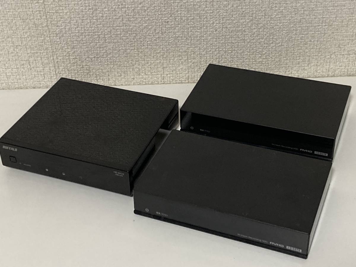 370J08 BUFFALO/アイ オー データ HD-AVU2/AVHD-U500Q/AVHD-U2 外付けHDD/ハードディスク(500GB～)｜売買されたオークション情報、yahooの ...