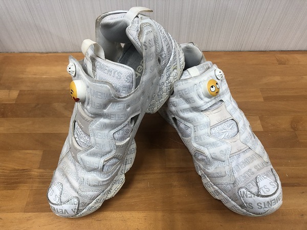 28cm REEBOK INSTAPUMP FURY VETEMENTS EMOJI CN3765 リーボック ヴェトモン ベトモン エモジ ...