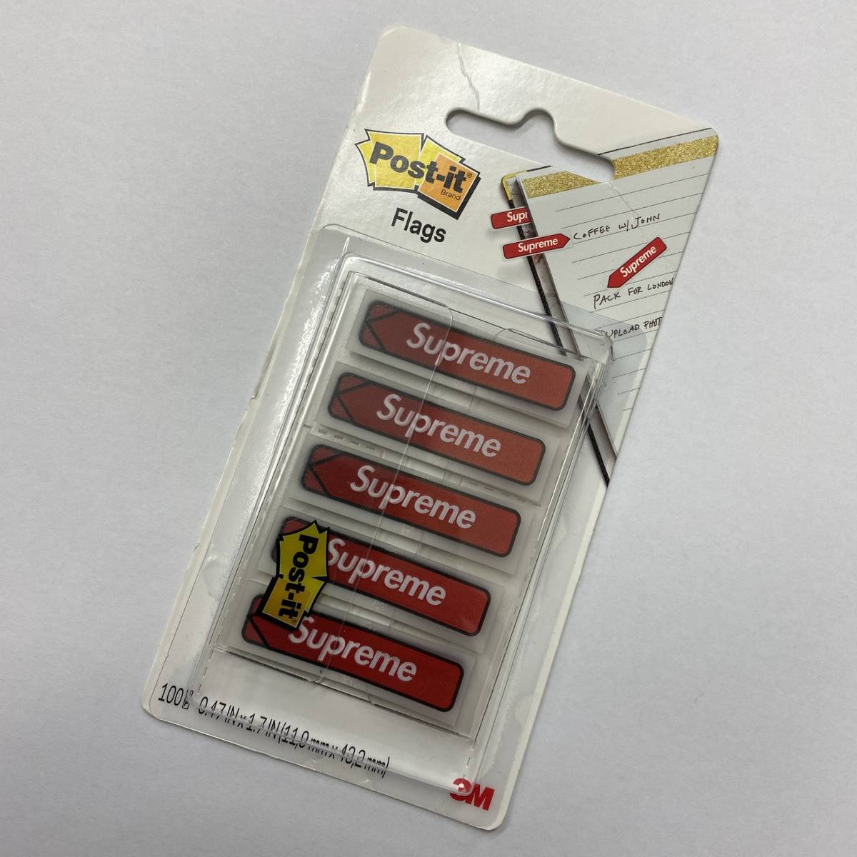 SUPREME シュプリーム 19AW Post-it Flags ポストイット 付箋(その他)｜売買されたオークション情報、yahooの商品 ...