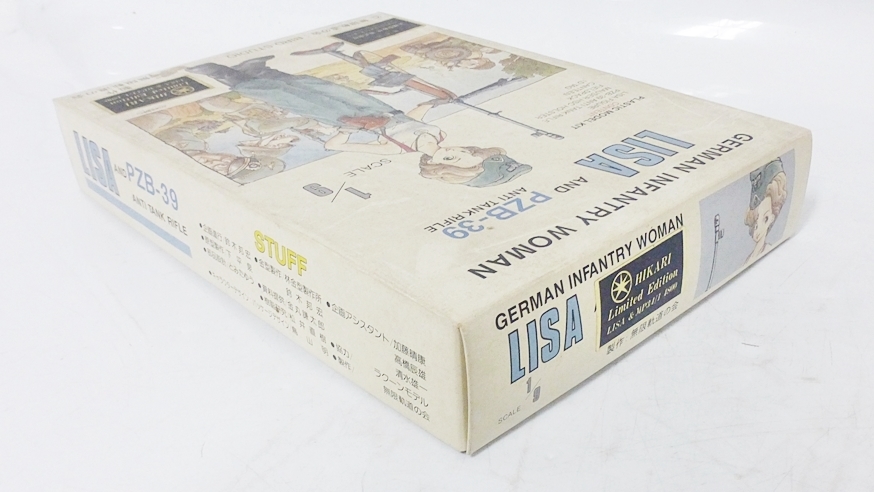 10 28-587562-29 Y 未組み立て 無限軌道の会 LISA & PZB-39 ANTI TANK RIFLE GERMAN ...
