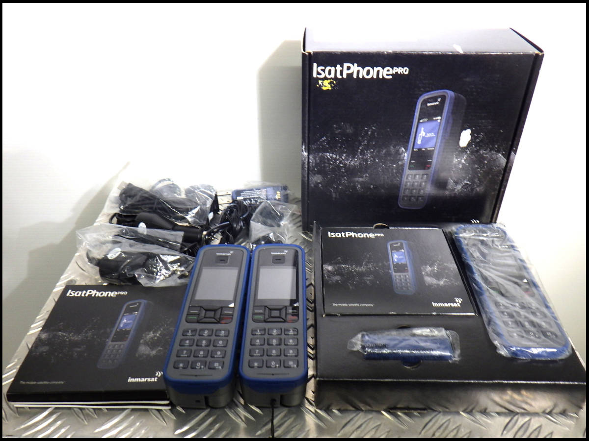 品 衛星電話 インマルサット IsatPhone Pro アイサットフォン プロ 3台セット(海外用携帯)｜売買されたオークション情報 ...