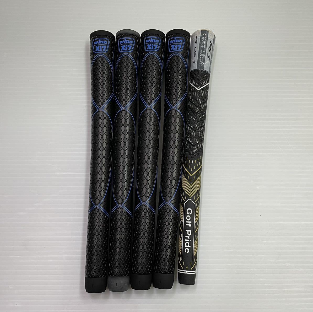 N264 ゴルフ用 グリップ/5点まとめて/winn ウィン Xi7-BK/Golf Pride ゴルフプライド MCC TEAMS ...