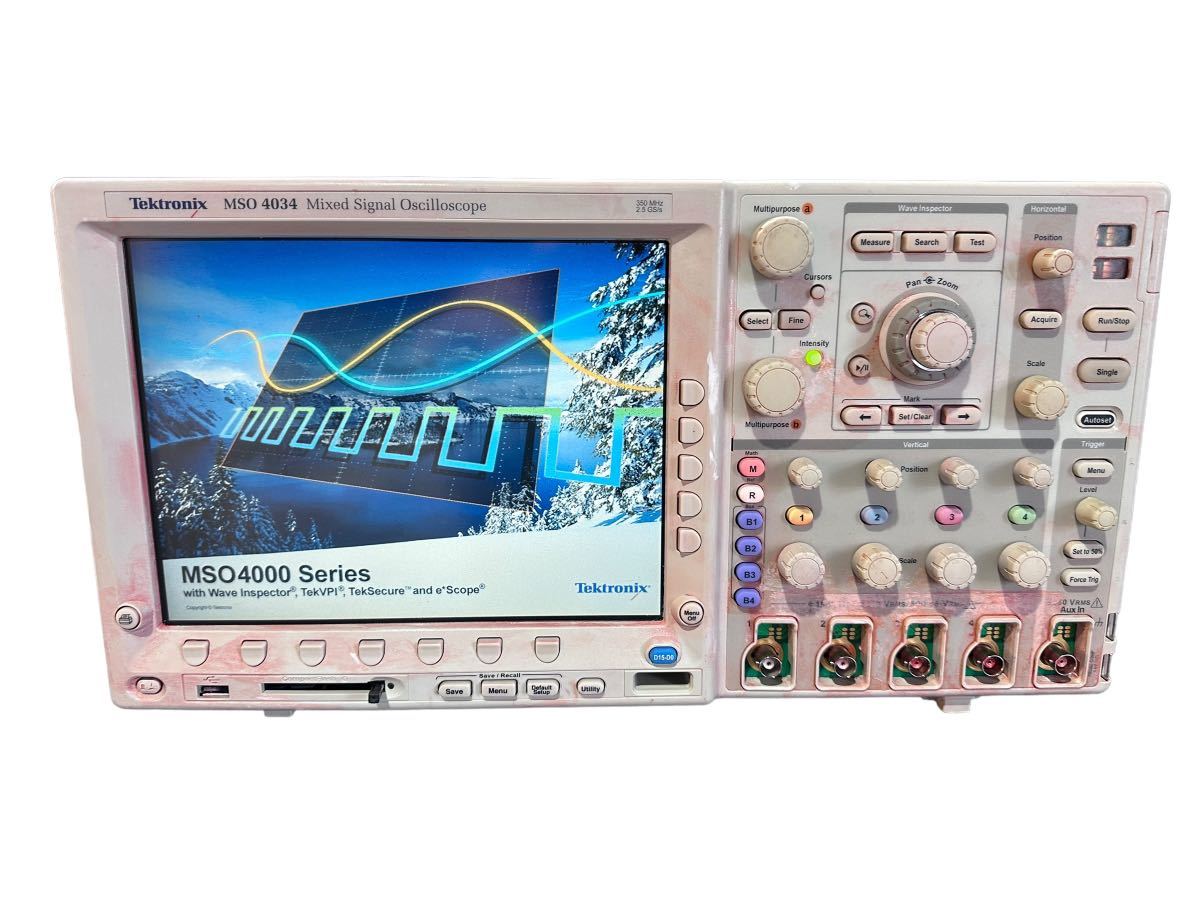 ジャンク Tektronix テクトロニクス デジタルオシロスコープ MSO4034 現状渡し(電気計測器)｜売買されたオークション情報 ...