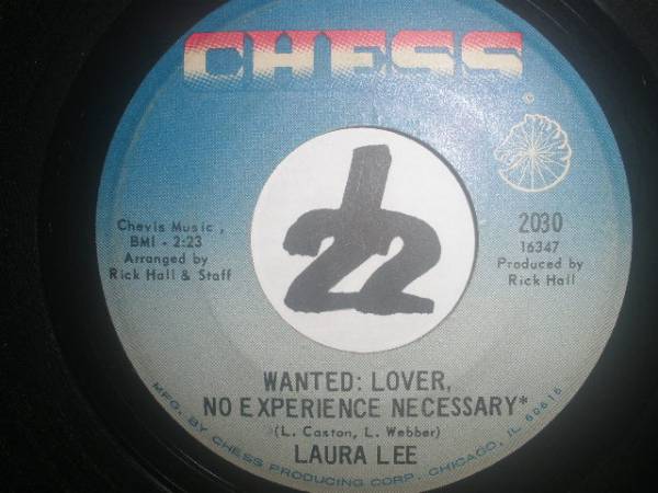 試聴LAURA LEE WANTED LOVER NO EXPERIENCE NECESSARY EX(R&B、ソウル)｜売買された ...