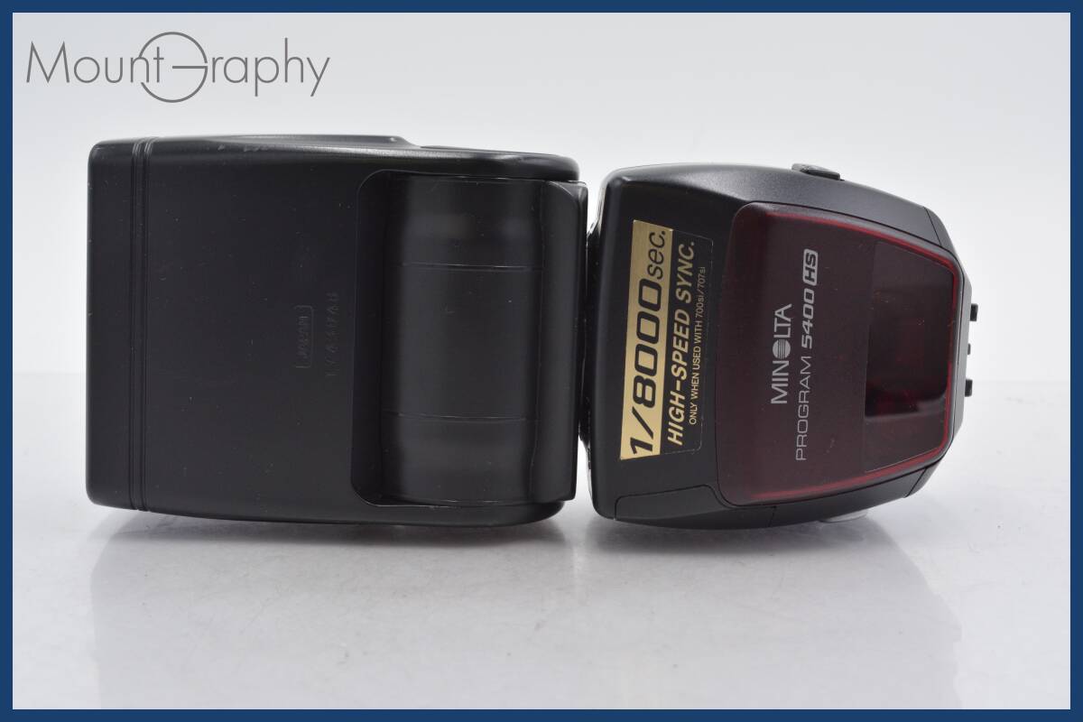 極上 ミノルタ MINOLTA PROGRAM 5400 HS ストロボ 完動品 同梱可 #tk2620(コニカミノルタ用)｜売買されたオークション情報、yahooの商品情報をアーカイブ公開 ...