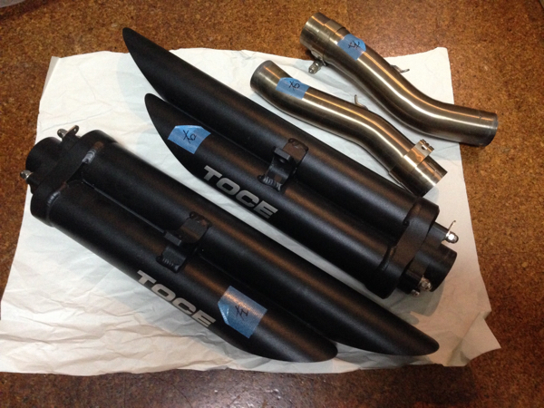 Toce T-Slash Exhaust YAMAHA YZF-R1 07-08用(マフラー本体（社外）)｜売買されたオークション情報 ...