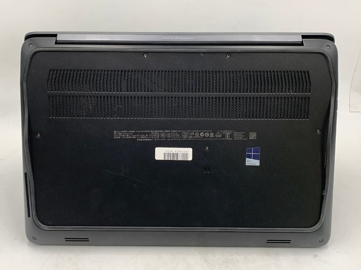 Mobile Workstation hp ZBook 15 G3 15型大画面 カメラ内蔵 テンキー Core i5-6440HQ M.2 ...