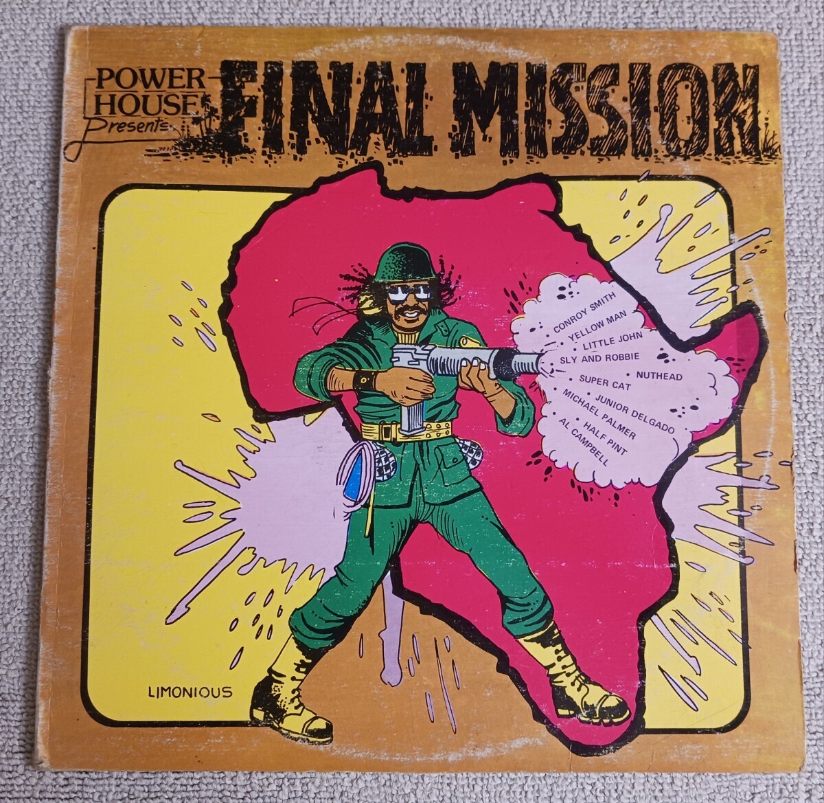 POWER HOUSE presents FINAL MISSION ジャマイカ盤LPレコード / POWER HOUSE版 ...