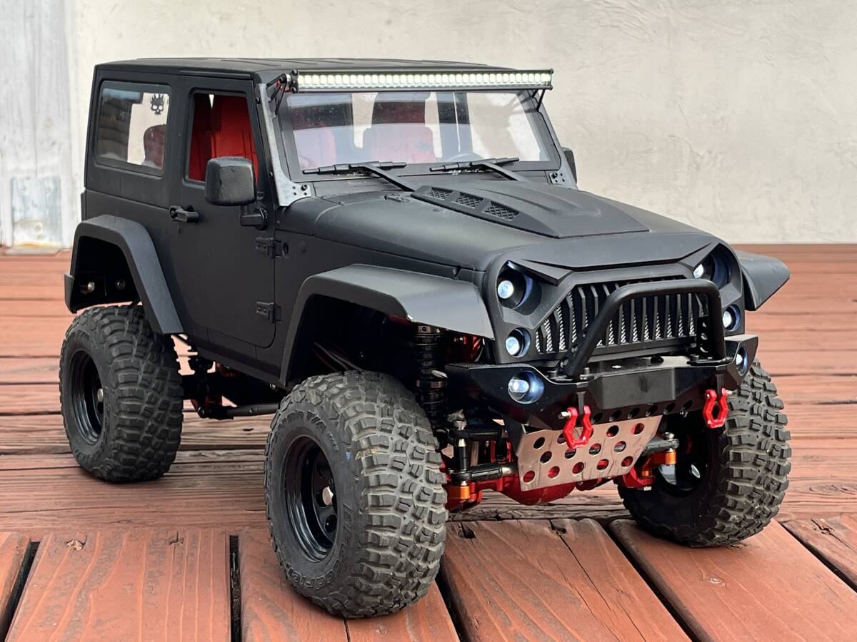 タミヤ TAMIYA CC02 CC-02 ジープ ルビコンボディ搭載 アルミカスタム多数 フルセット クローラーオフロード(田宮模型)｜売買 ...