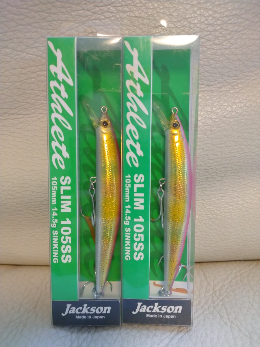 廃盤レア ジャクソン アスリート スリム 105SS ゴールドレインボー Jackson Athlete Slim シーバス(ミノー)｜売買さ ...