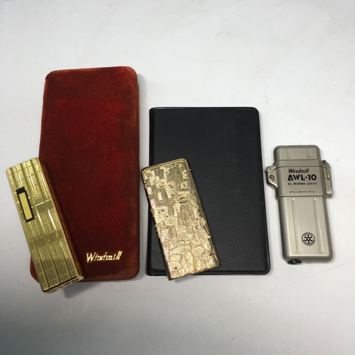 3点セット Windmill ウィンドミル ガスライター3点 Duet Slim デュエットスリム / Card LIGHTER 5MM ...