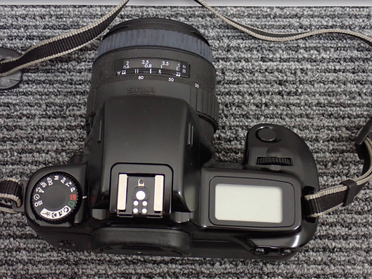 キャノン Canon 本体 EOS1000S レンズSIGMA DL ZOOM 35‐80mm 1:4-5.6 MULTI-COATED ...