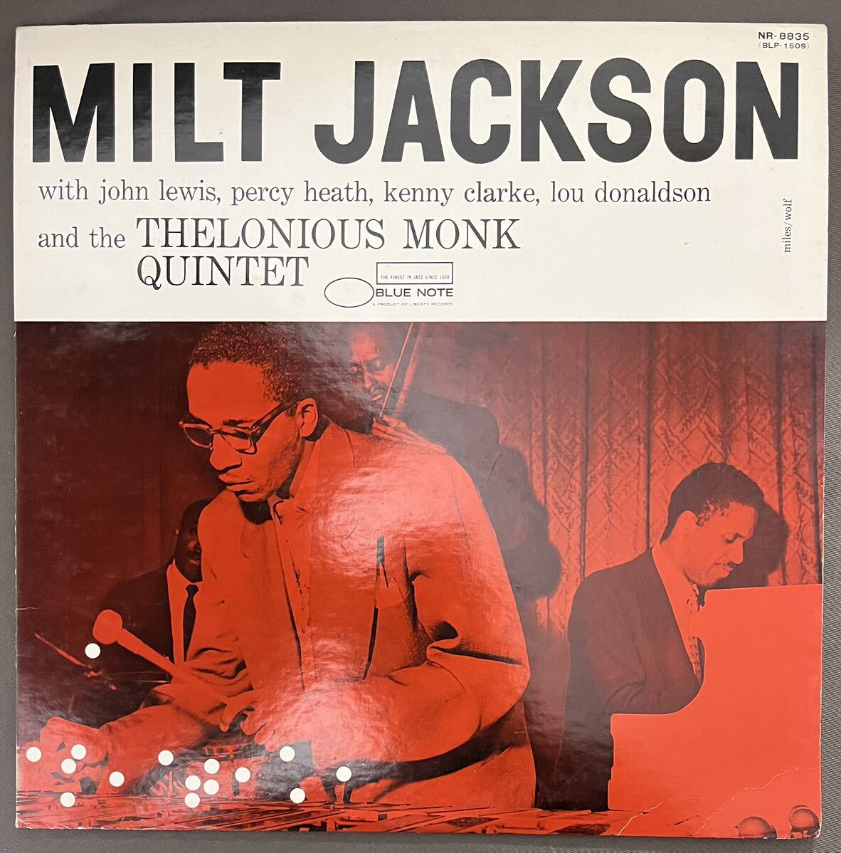 ミルト ジャクソン傑作集 NR-8835 Milt Jackson Blue Note 国内盤 東芝 BLP-1509(ジャズ一般)｜売買され ...