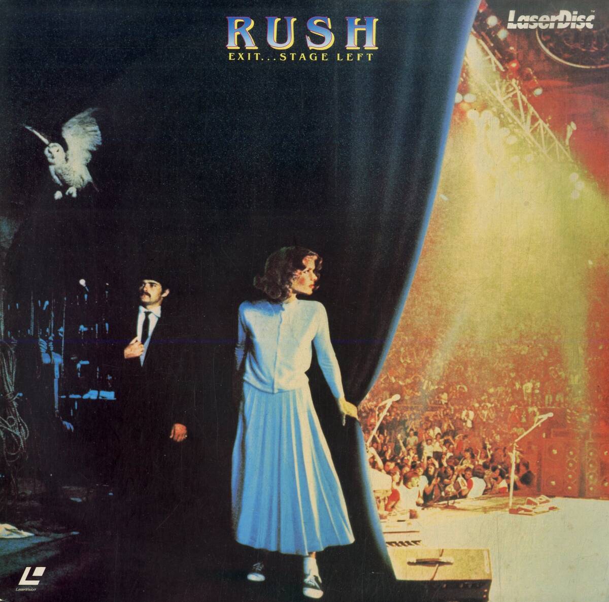 B00181239/LD/ラッシュ RUSH Exit... Stage Left 1981 ラッシュ ライヴ SM058-3021 プログレ ...