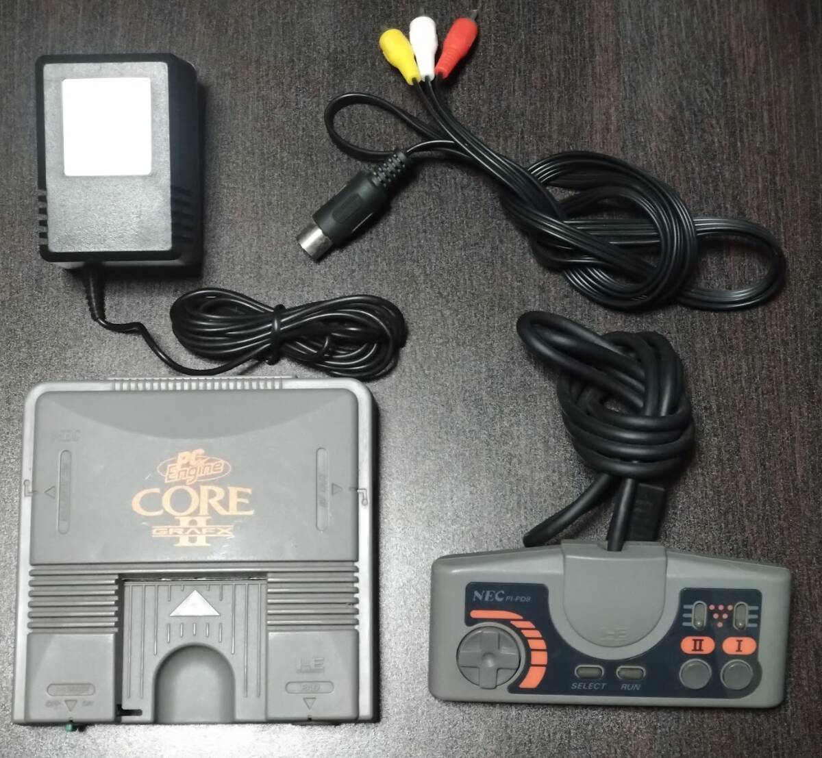 PCEngine CoreGrafx II PCエンジン コアグラフィックス2(本体、アクセサリー)｜売買されたオークション情報、yahooの ...
